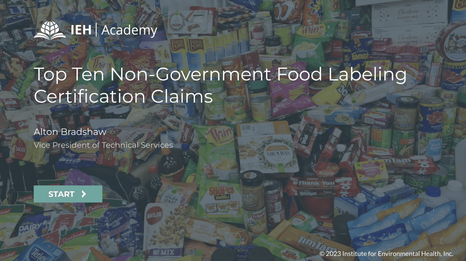 Top 10 Non-Governmental Organization (NGO) Certified Food Labeling ...