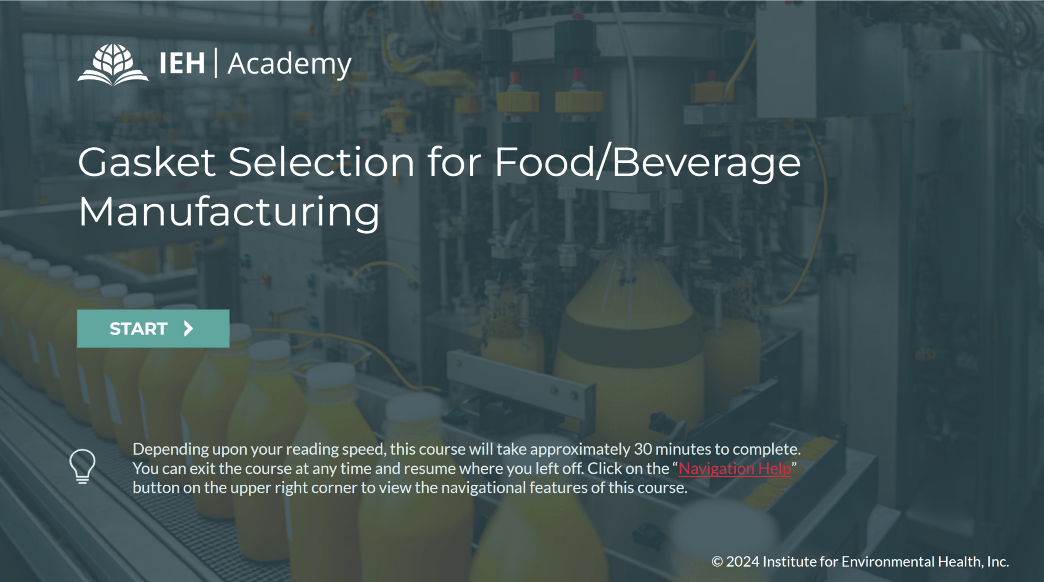 Gasket Selection for Food/Beverage Manufacturing - IEH Academy