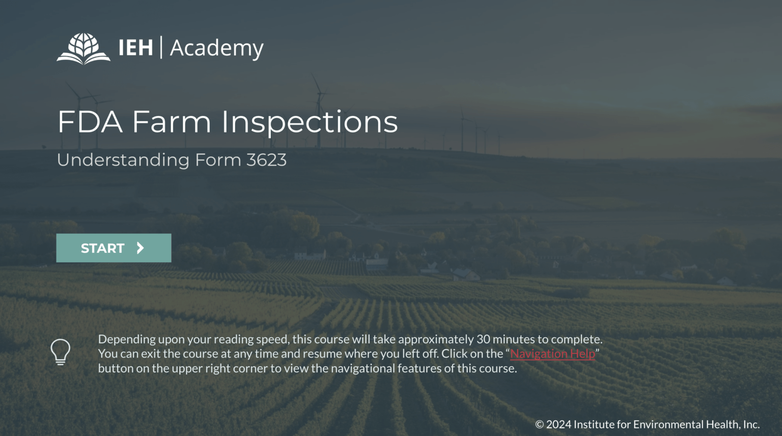 FDA Farm Inspections: Understanding Form 3623 - IEH Academy